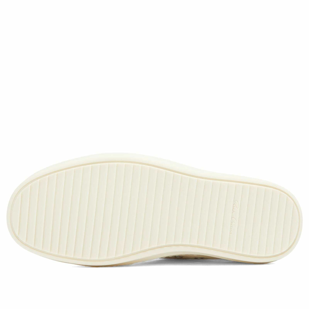 Rick Owens Women's Low Sneakers in Milk Rick Owens