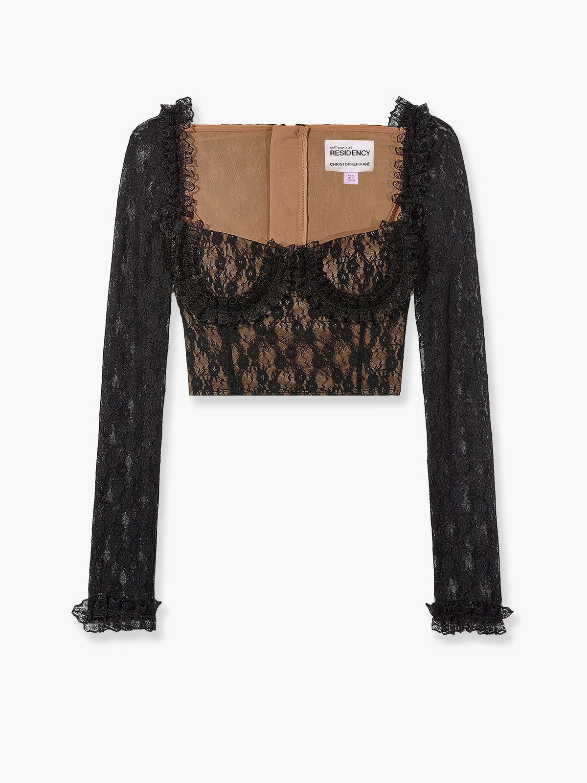 self-portrait Christopher Kane Residency Lace Top Self-Portrait