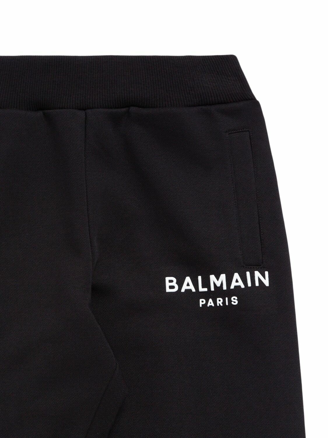 BALMAIN Cotton Sweatpants with logo Balmain