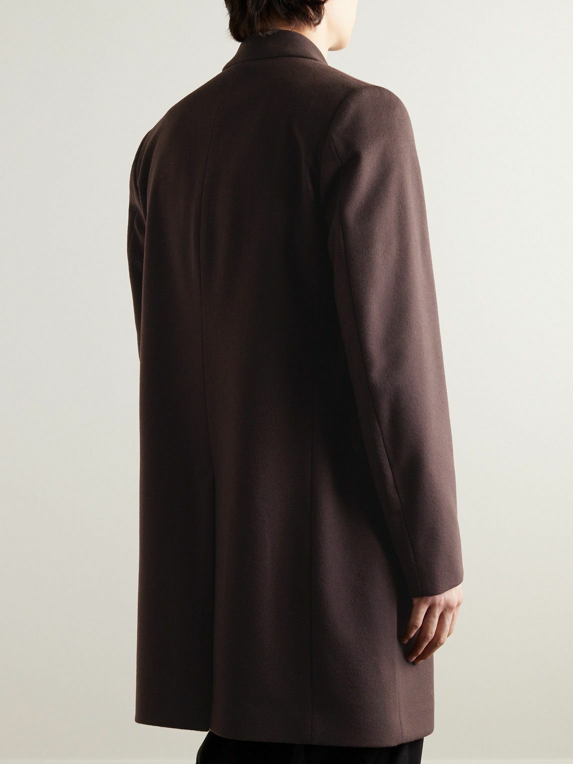 Paul Smith - Epsom Wool and Cashmere-Blend Felt Overcoat - Purple Paul ...