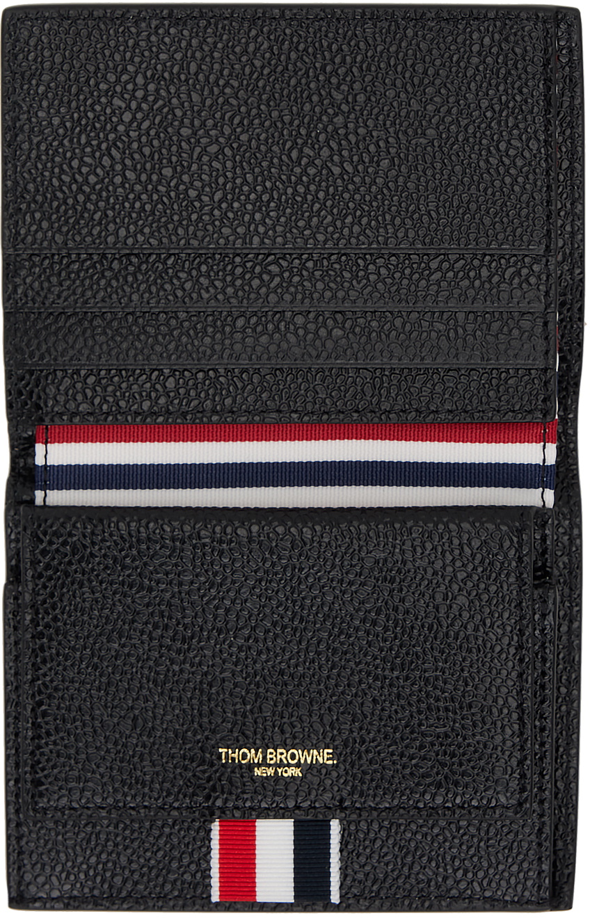 Thom Browne Black Billfold Wallet Thom Browne