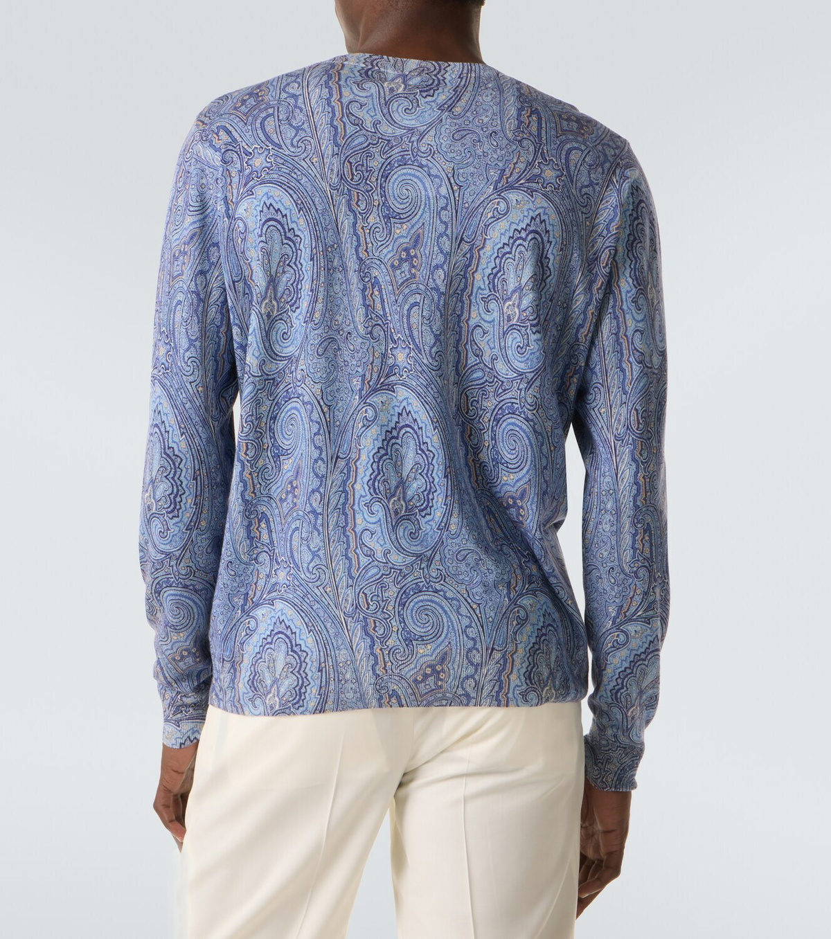 Etro Paisley silk and cashmere sweater Etro