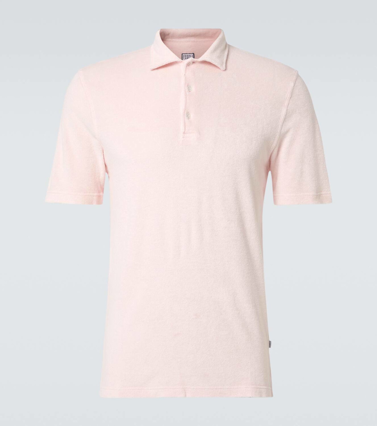 Fedeli Cotton terry polo shirt Fedeli