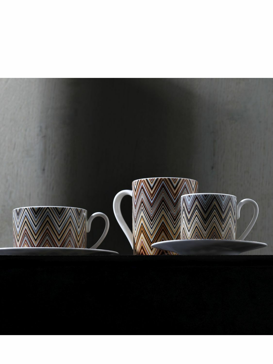 MISSONI HOME Zig Zag Jarris 2 Piece Tea Set Missoni Home MISSONI HOME Zig Zag Jarris 2 Piece Tea Set Missoni Home