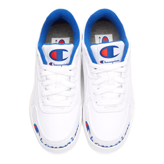 Champion Reverse Weave White Super C Court Low Sneakers Champion ...
