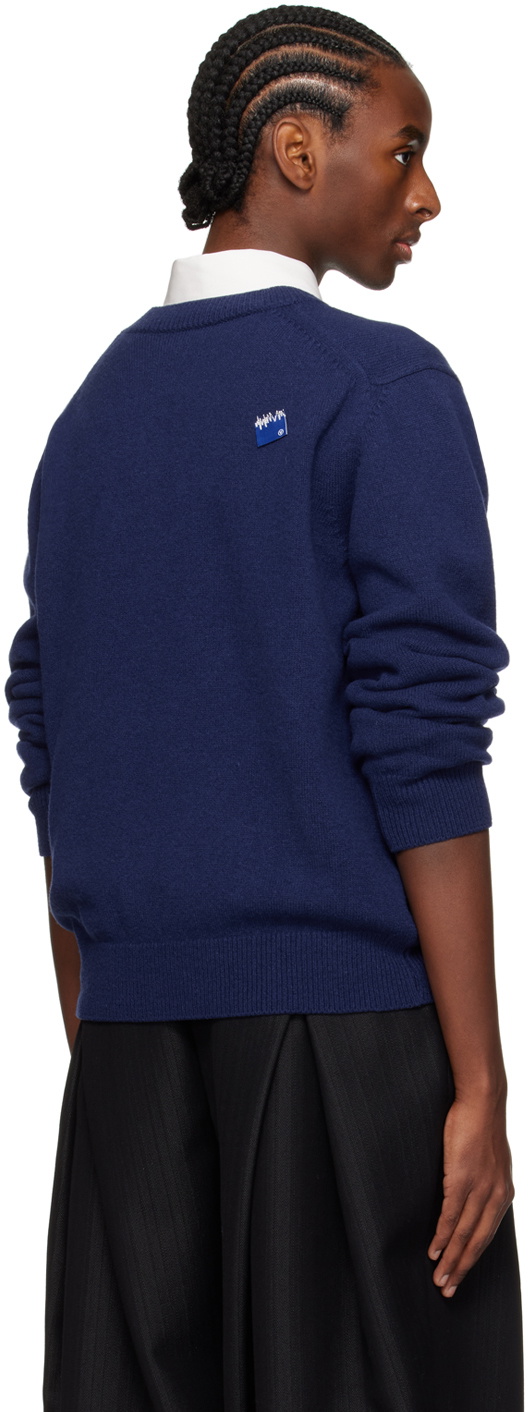 ADER error Navy Patch Sweater ADER error