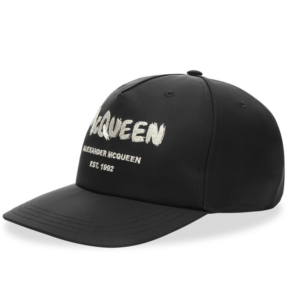 Alexander McQueen Graffitti Logo Baseball Cap Alexander McQueen