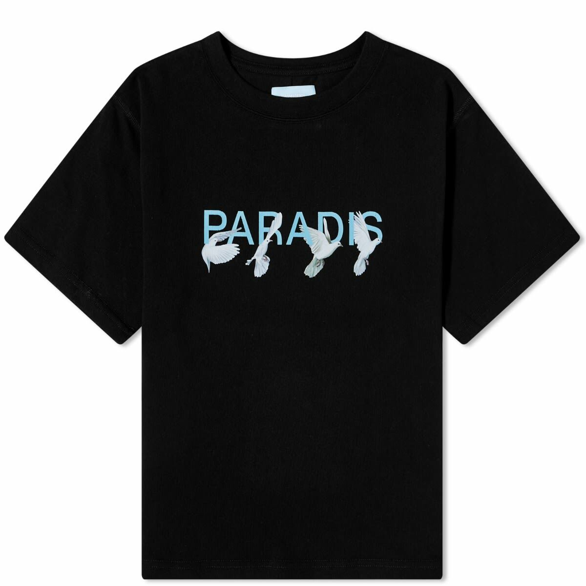 3.Paradis Women's Paradis Logo T-Shirt in Black 3.Paradis