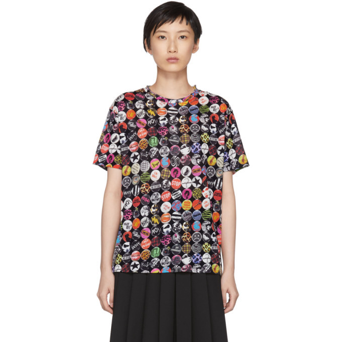 Marc Jacobs Black Printed T-Shirt Marc Jacobs