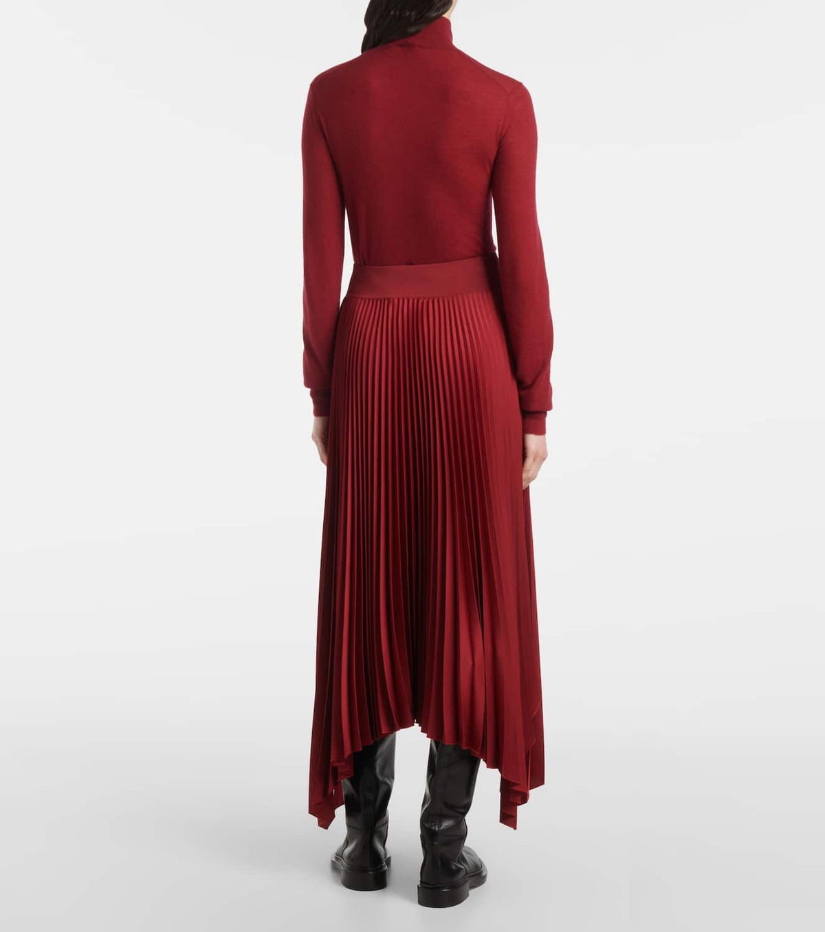 Joseph Ade plissé crêpe midi skirt Joseph