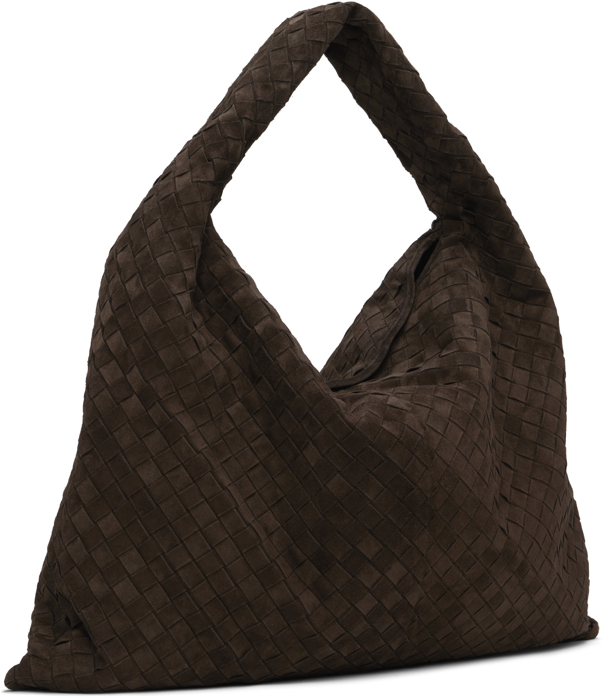 Bottega Veneta Brown Large Hop Bag Bottega Veneta