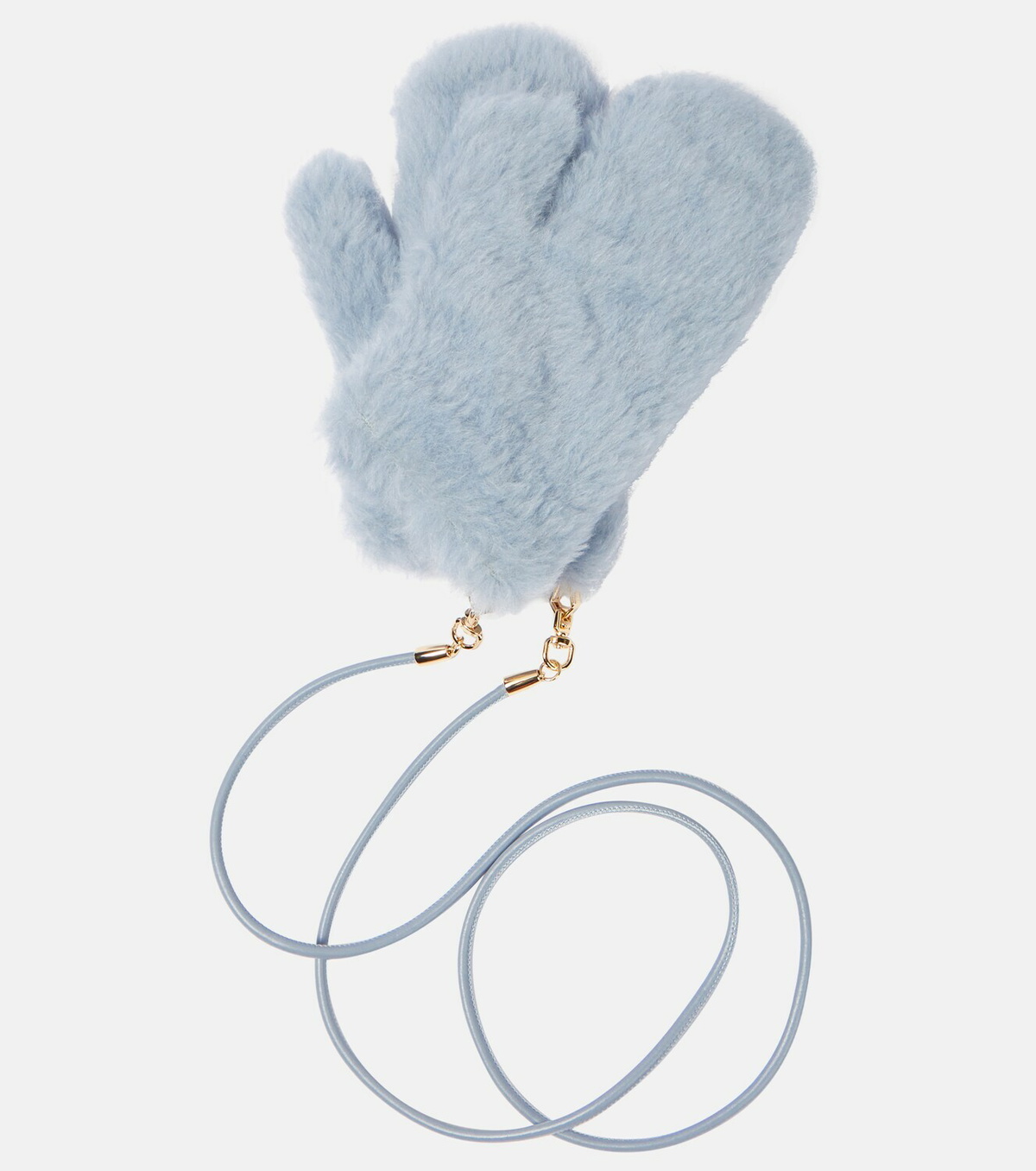 Max Mara Ombrato teddy mittens Max Mara
