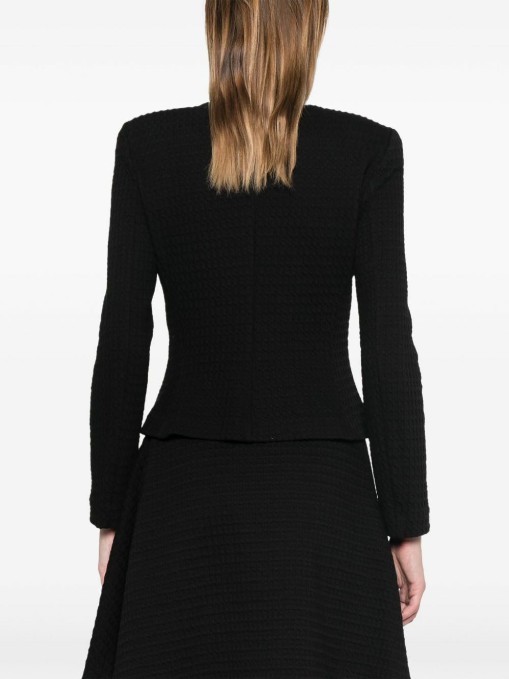 EMPORIO ARMANI - Matelassé Cotton Jacket Emporio Armani