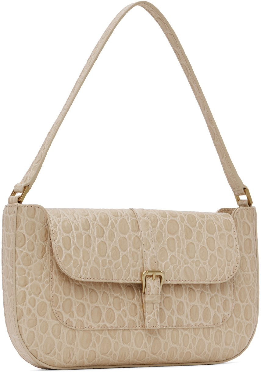 BY FAR Beige Miranda Shoulder Bag By Far