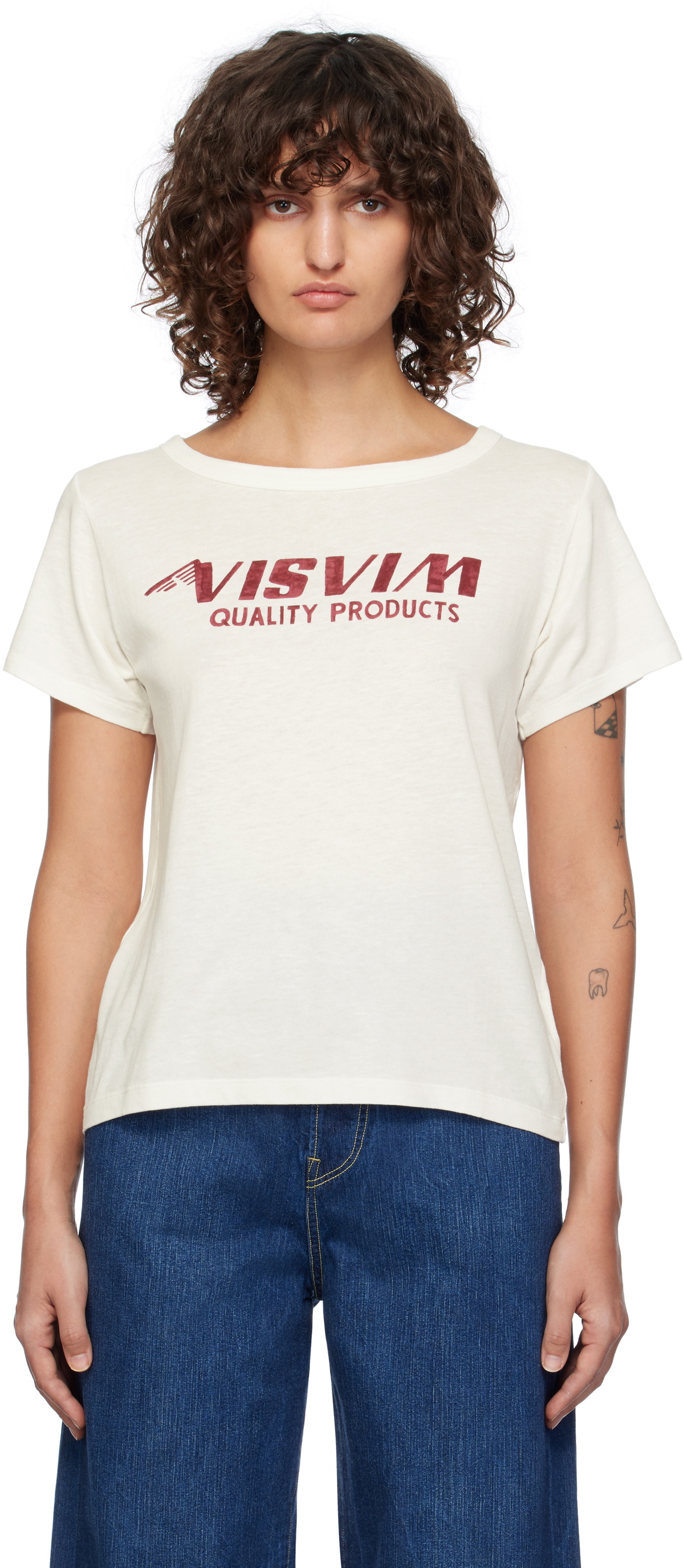 visvim White Carree T-shirt Visvim