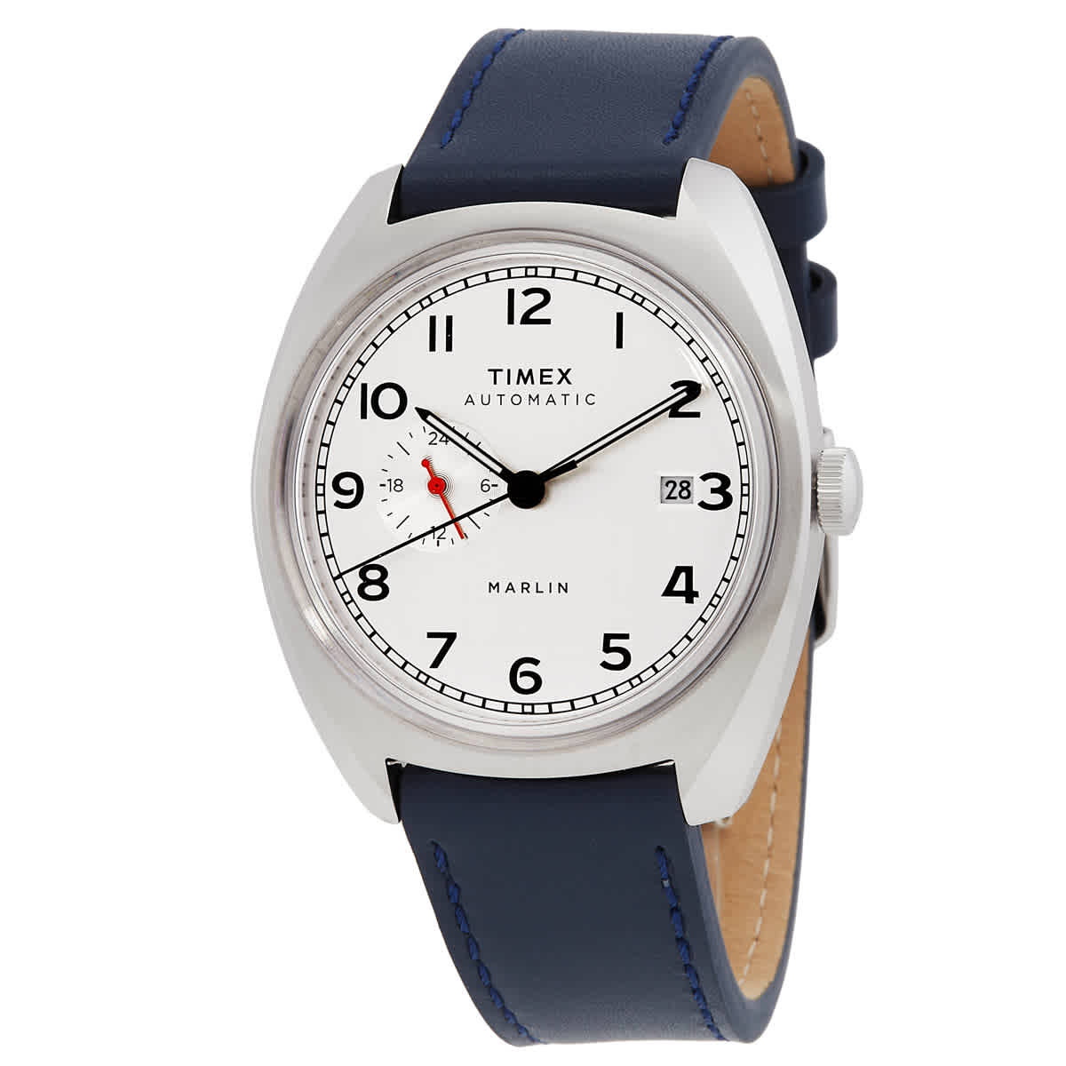 Timex Marlin Automatic Silver Dial Mens Watch TW2V61900V3 Timex