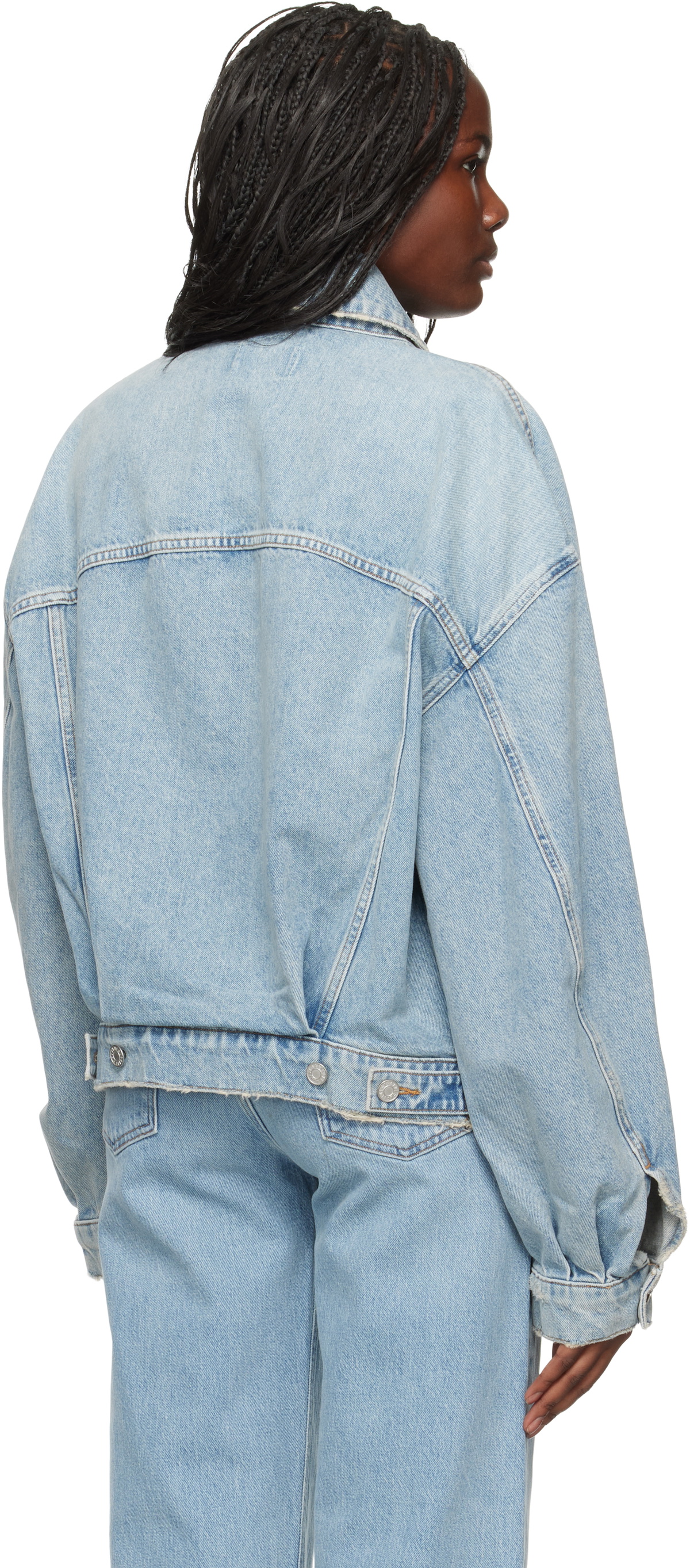 AGOLDE Blue Dalton Balloon Denim Jacket AGOLDE