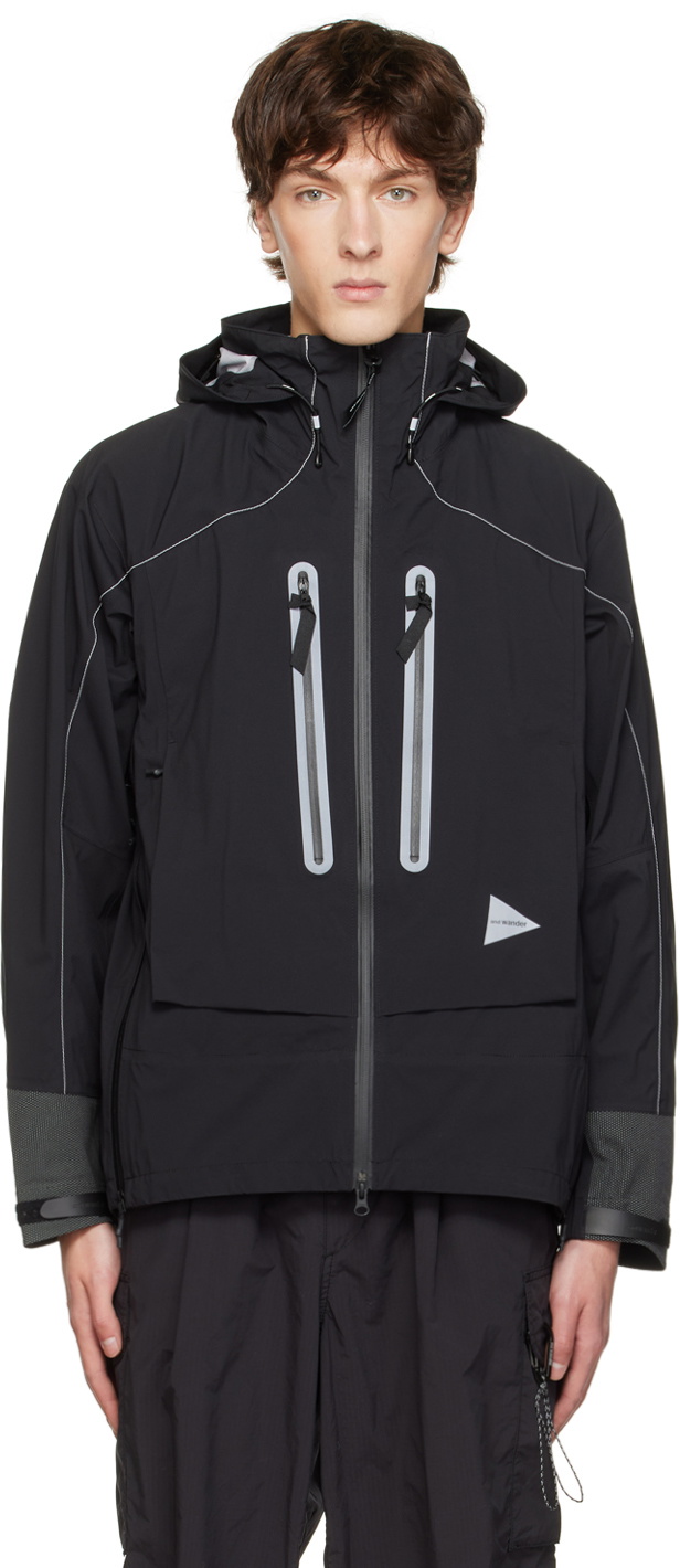 and wander Black Reflective Jacket and Wander