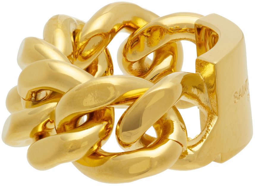 Saint laurent chain ring store