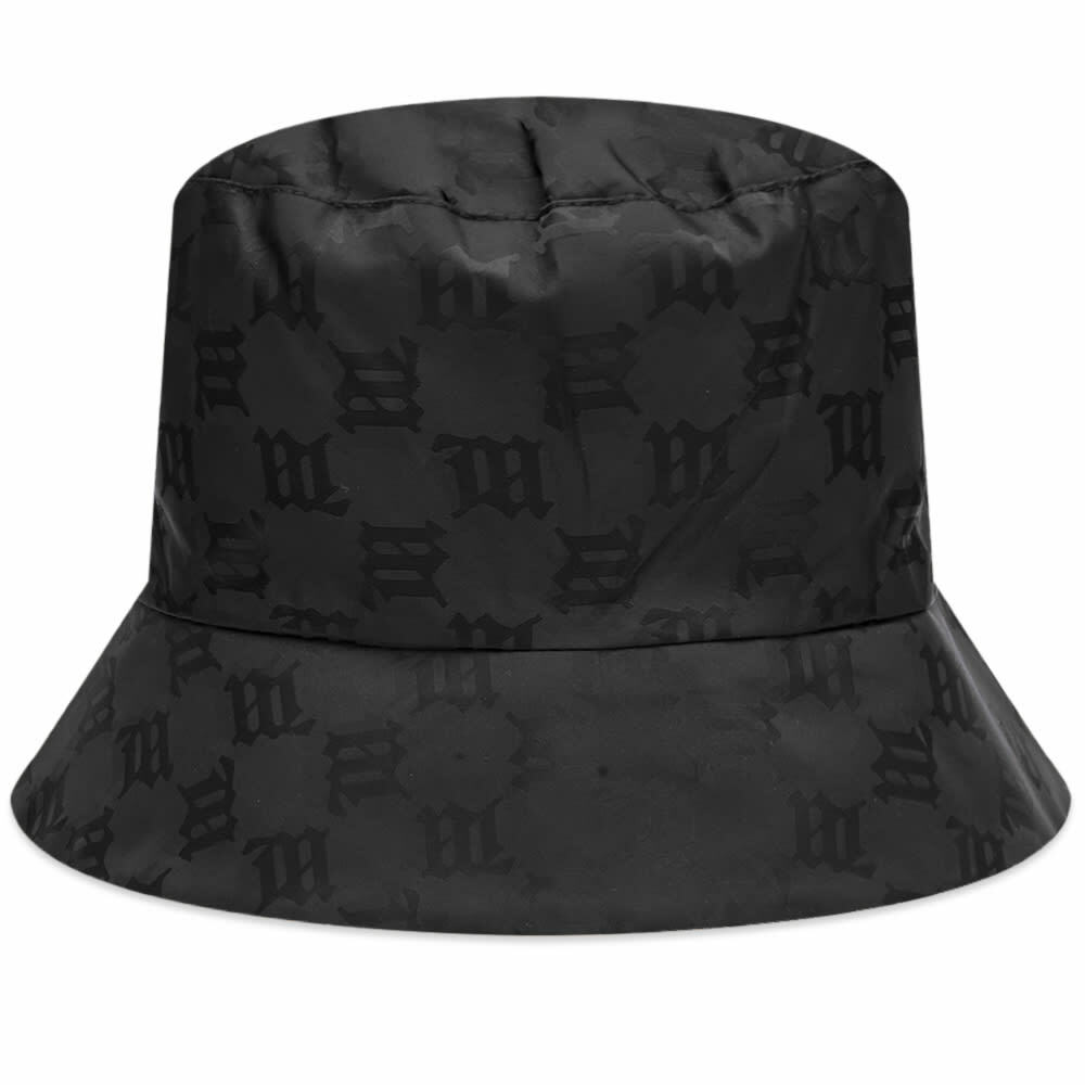 MISBHV Women's Monogram Bucket Hat in Black MISBHV