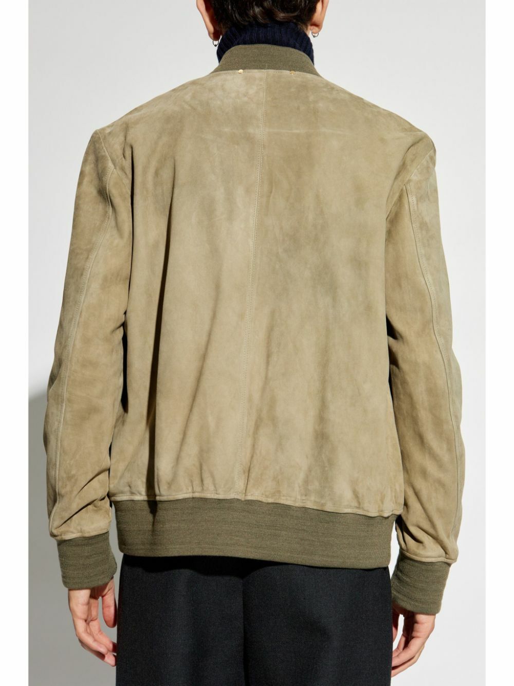 PAUL SMITH - Suede Bomber Jacket Paul Smith