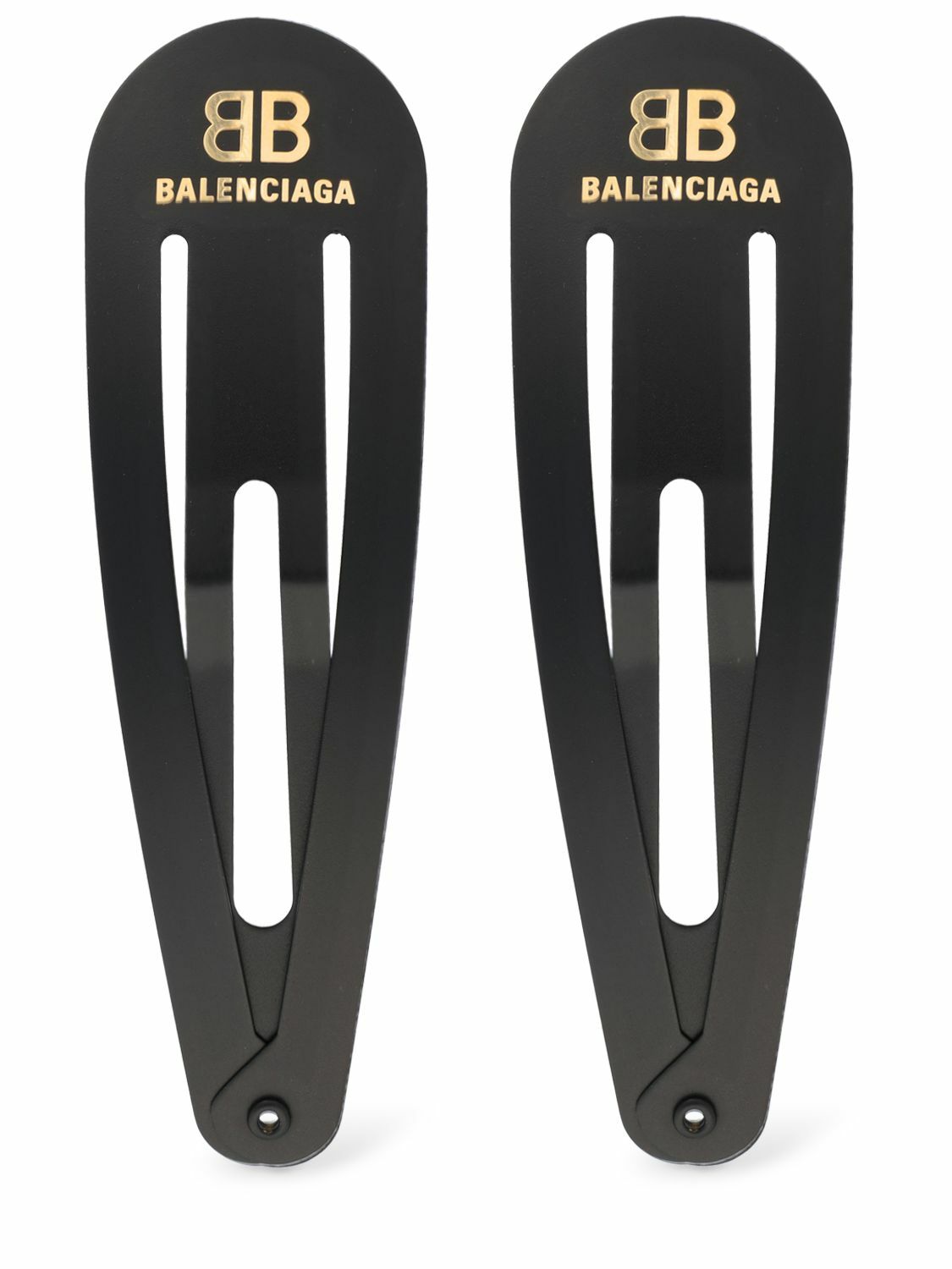 BALENCIAGA - Set Of 2 Holli Hair Clips Balenciaga BALENCIAGA - Set Of 2 Holli Hair Clips Balenciaga