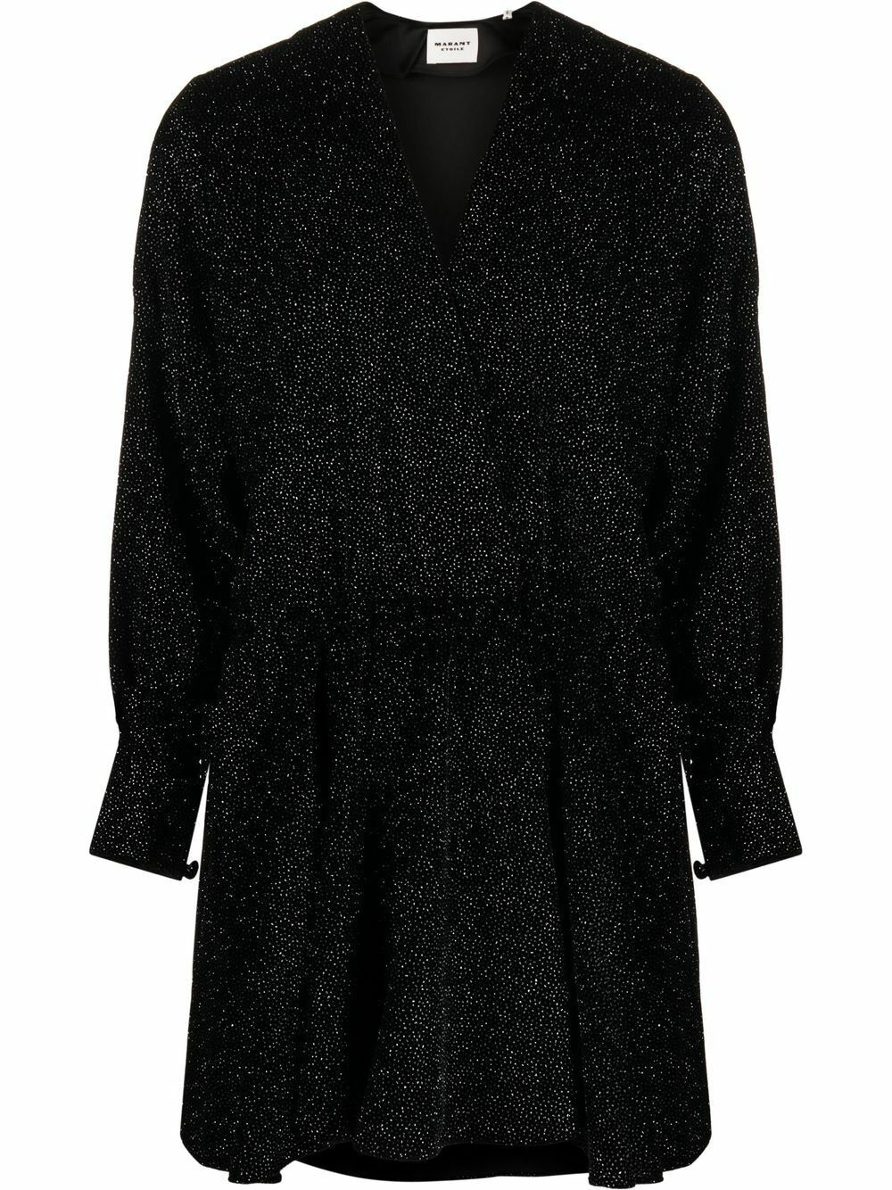 MARANT ETOILE - Alexande Velvet Mini Dress Isabel Marant Etoile