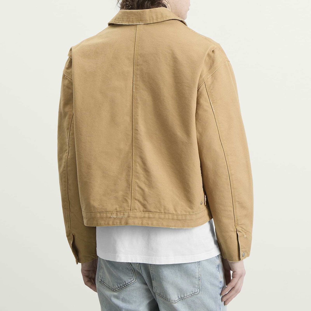 Represent Men's Workwear Jacket in Washed Tan Represent