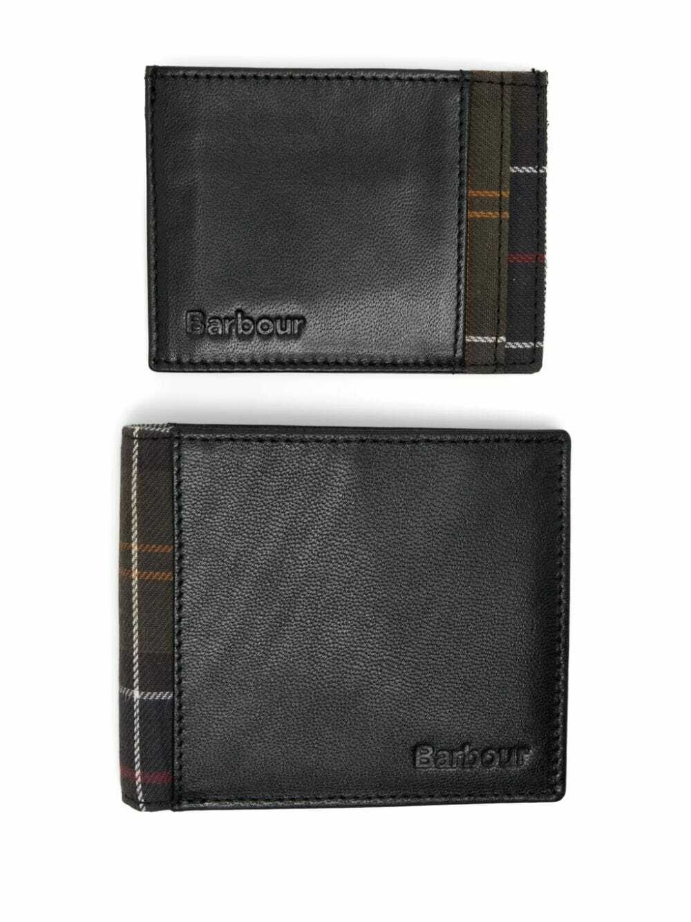 BARBOUR - Wallet And Card Holder Gift Set Barbour