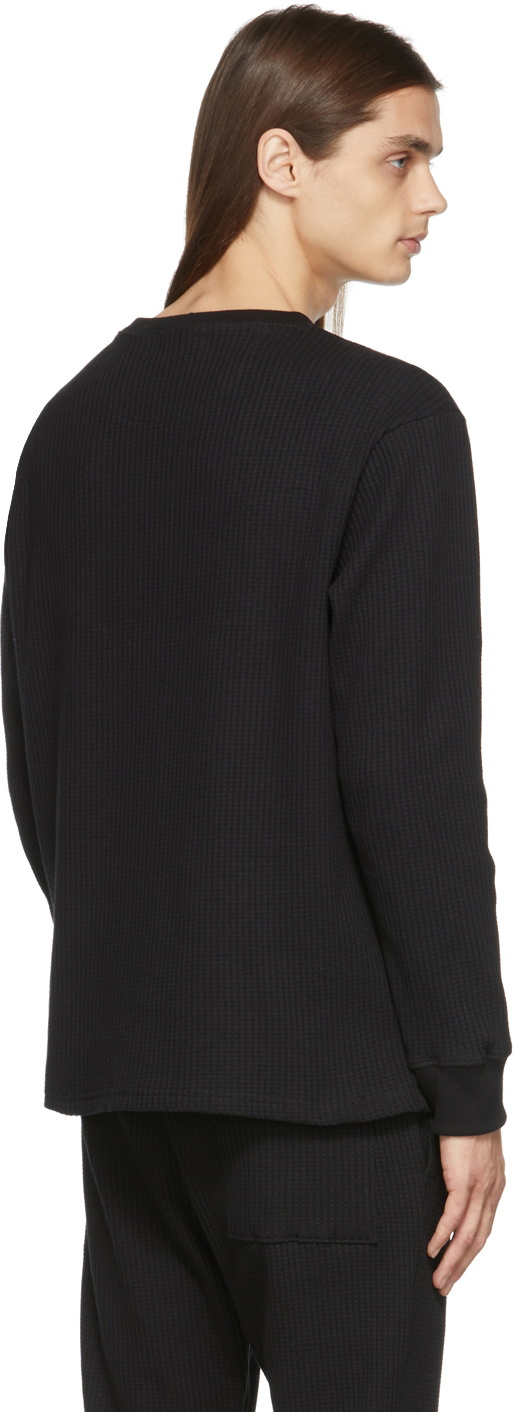 Casual Weekend Wear Top PAIGE Men's Abe Long Sleeve Waffle Knit ...