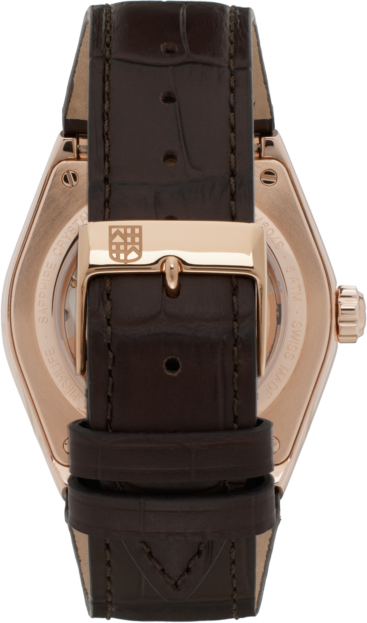 Frédérique Constant Rose Gold Highlife Heart Beat Automatic Watch ...