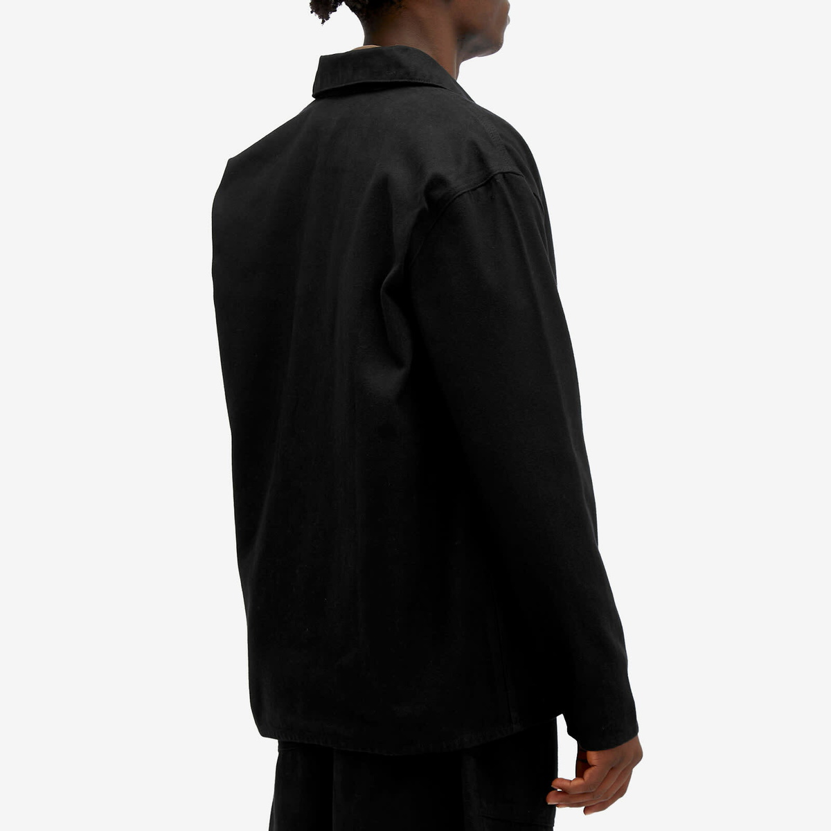 Service Works Men's Moleskin Coverall Jacket in Black Service Works