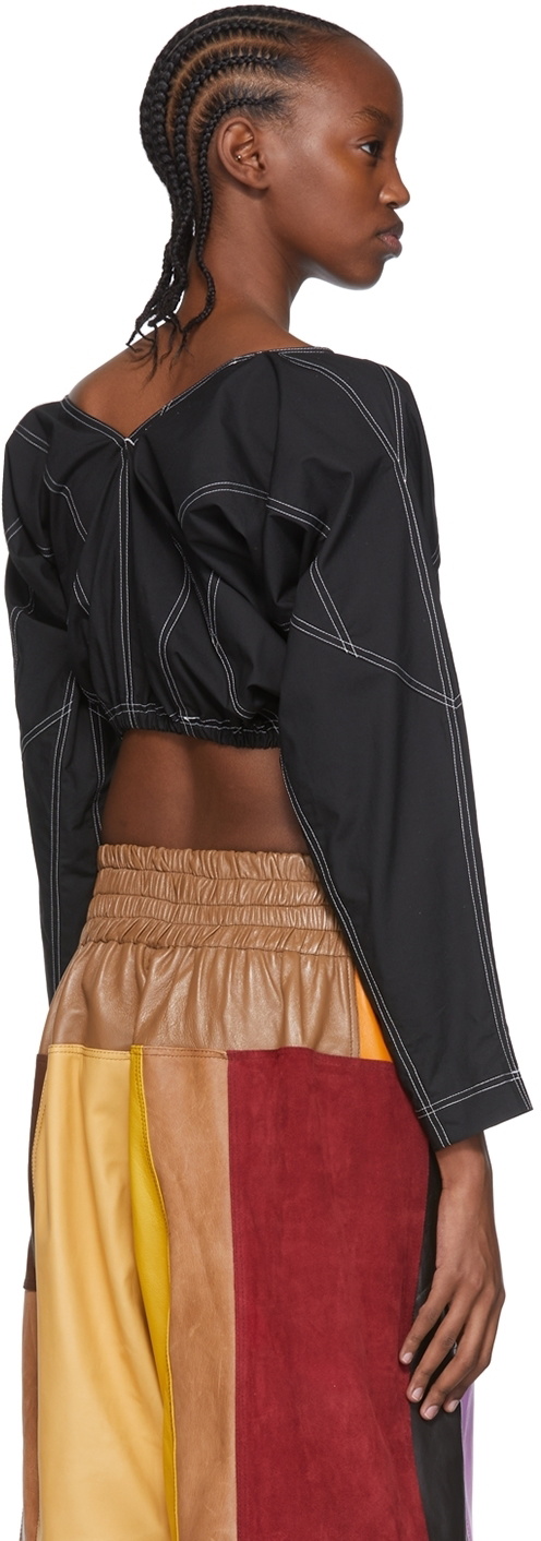 SC103 Black Halo Blouse SC103