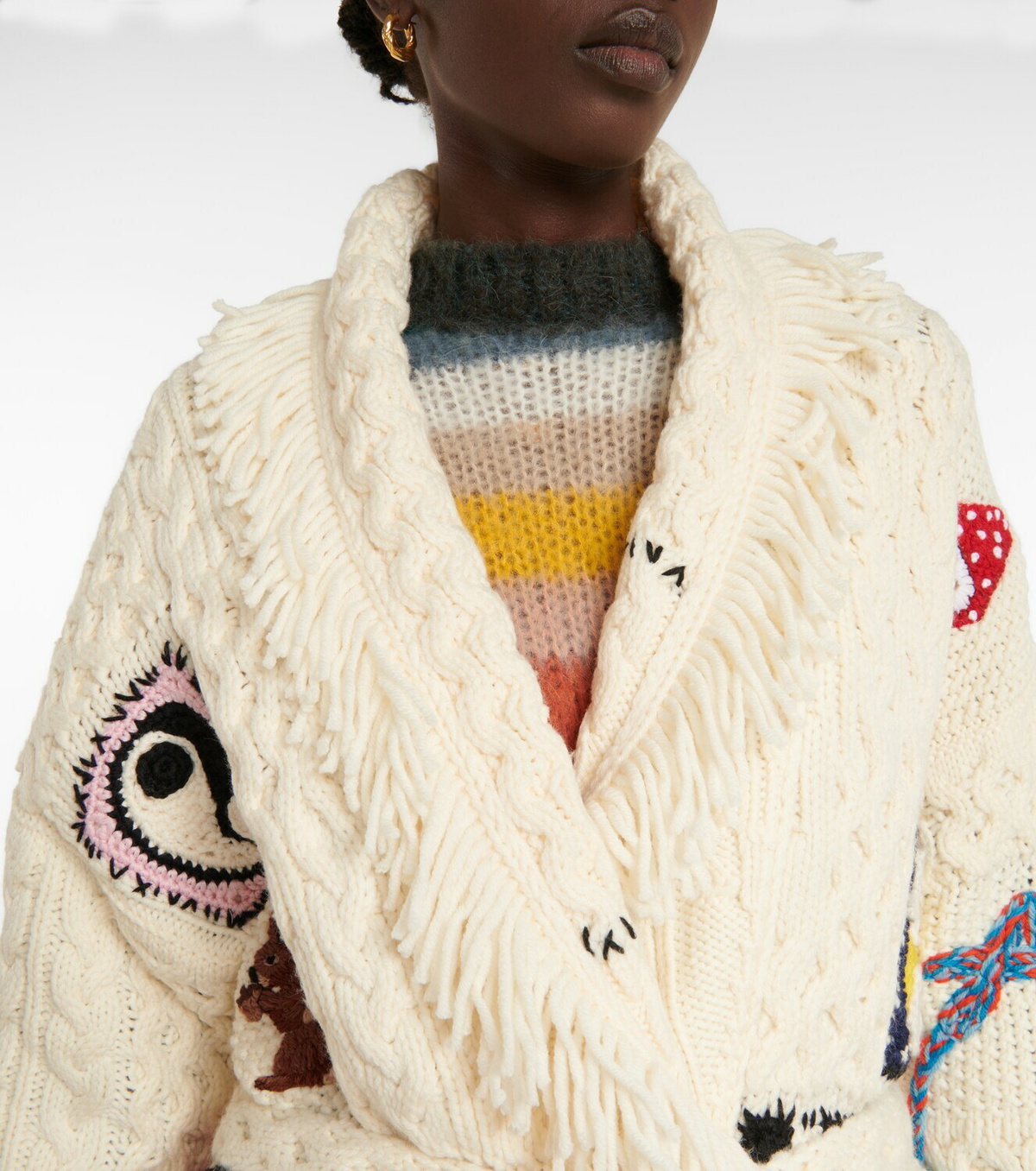 Alanui - Northern Vibes wool cardigan Alanui