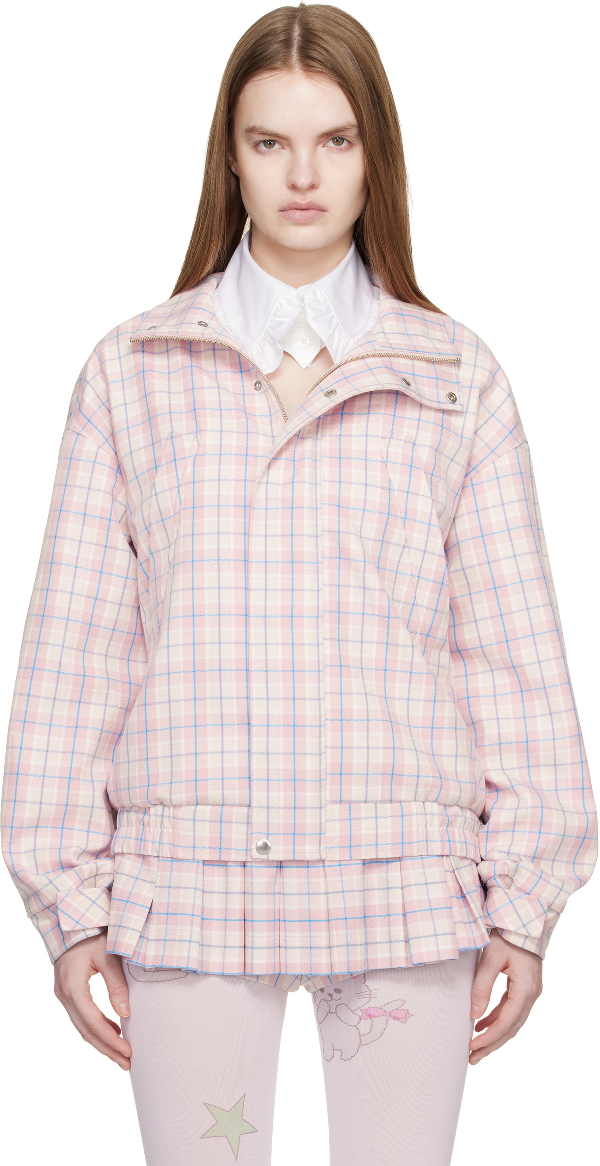 Sandy Liang Pink Papas Jacket Sandy Liang