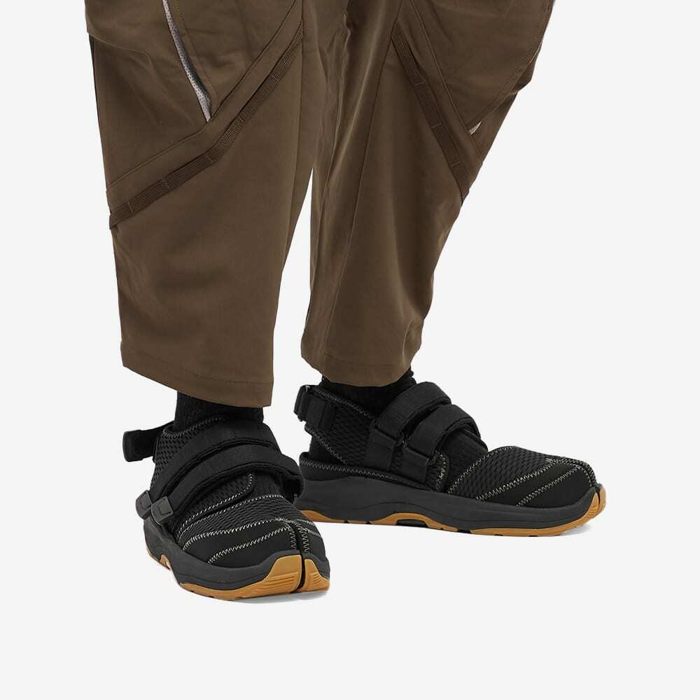 GOOPiMADE x Suicoke IDX BITA-V Tabi Sandal in Black GOOPiMADE