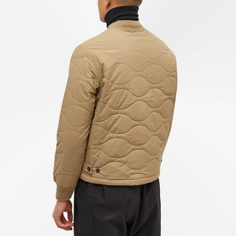 Universal Works Men's Carlton Quilted Jacket in Sand Universal Works