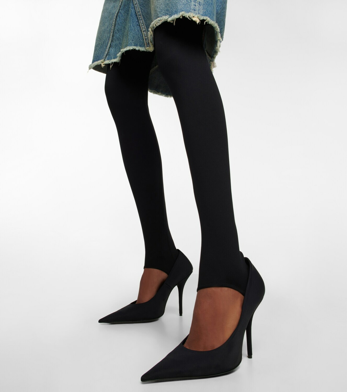 Balenciaga - Knife jersey pumps Balenciaga
