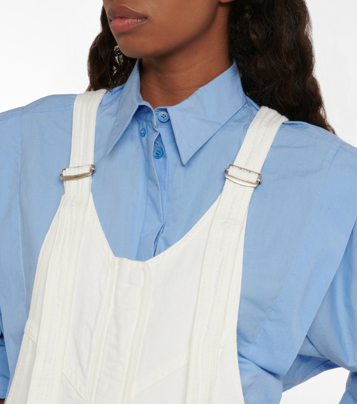 Isabel Marant - Keisha cotton and linen overalls Isabel Marant
