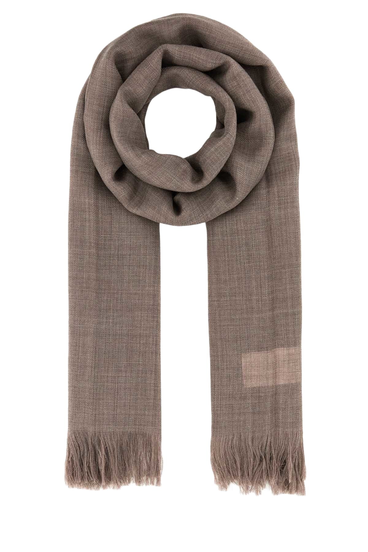 Weekend Max Mara Mud Wool Ken Scarf Weekend Max Mara