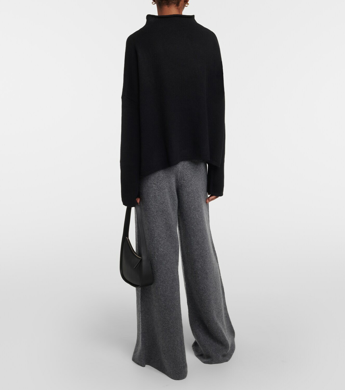 Lisa Yang Sandy cashmere mockneck sweater Lisa Yang