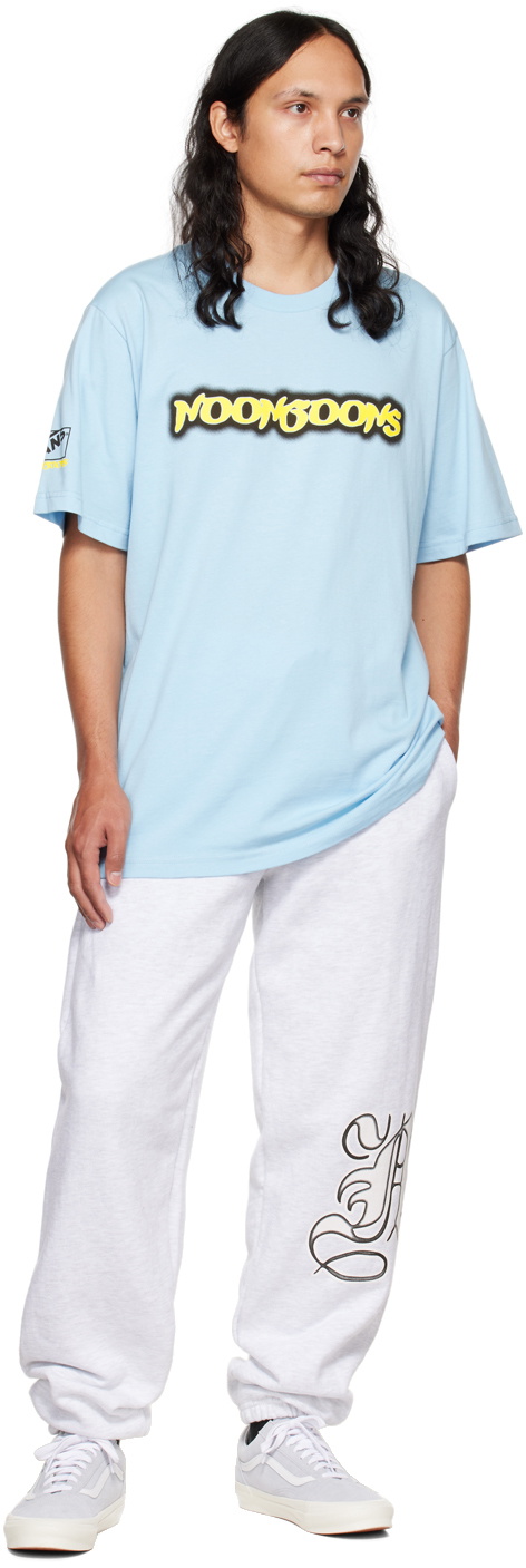 Noon Goons Blue Vans Edition Printed T-Shirt Noon Goons