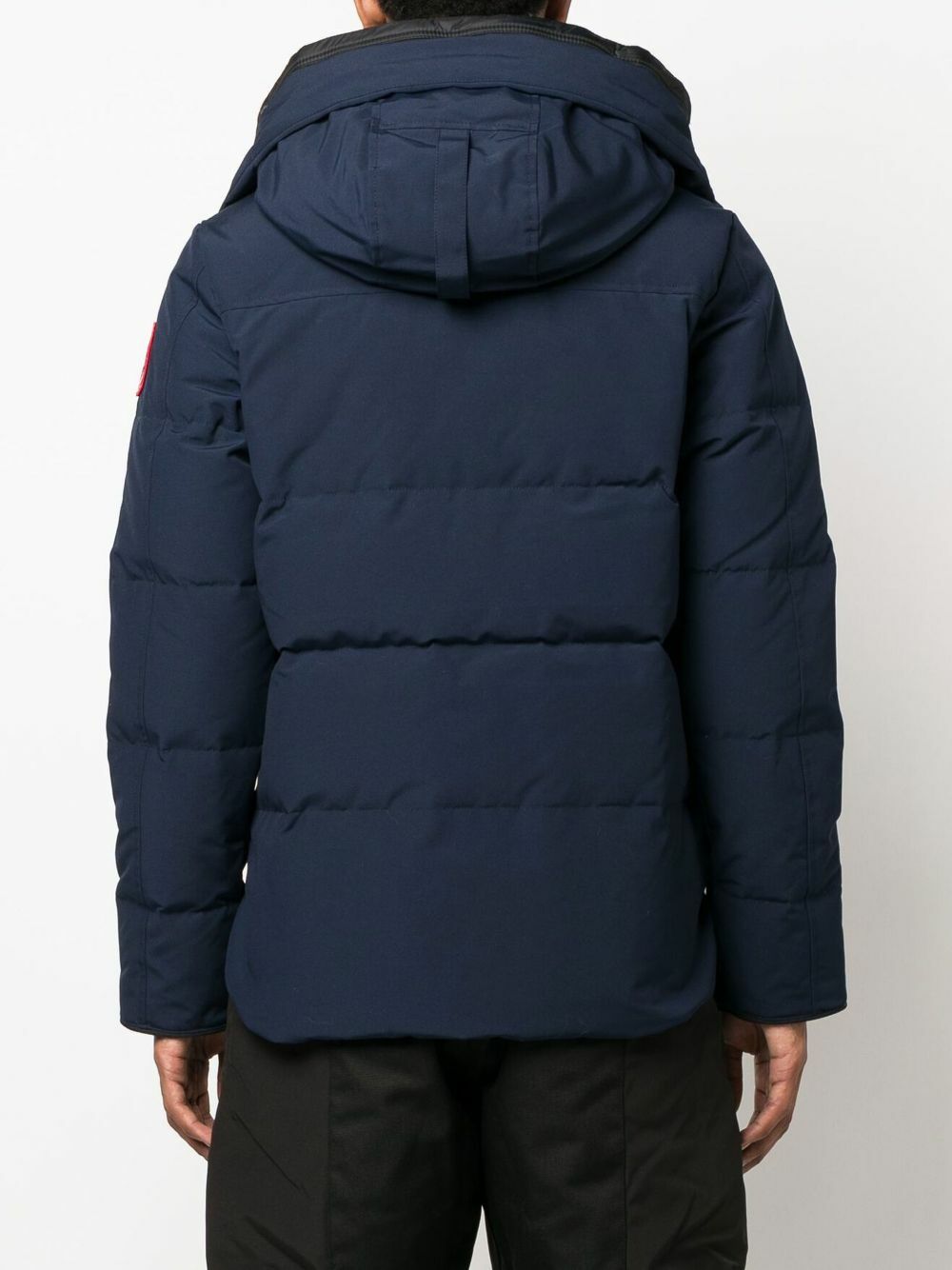 Canada Goose Blue MacMillan Hooded Quilted Coat Canada Goose