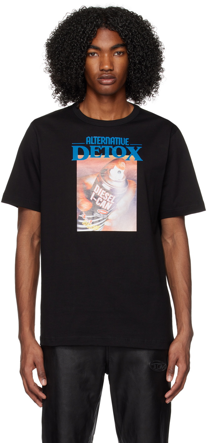 Diesel Black T-Just G4 T-Shirt Diesel