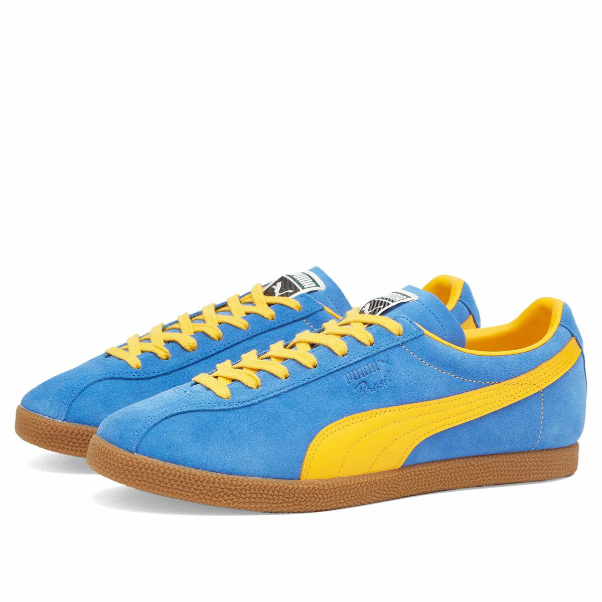 Puma Brasil in Vivid Blue/Tangerine Puma