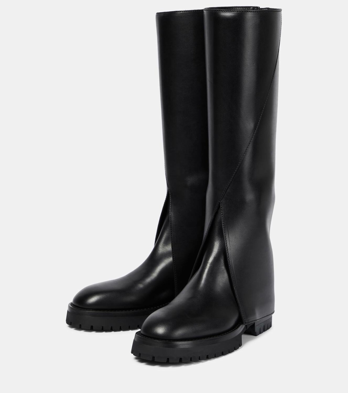 Ann Demeulemeester Jay leather knee-high boots Ann Demeulemeester