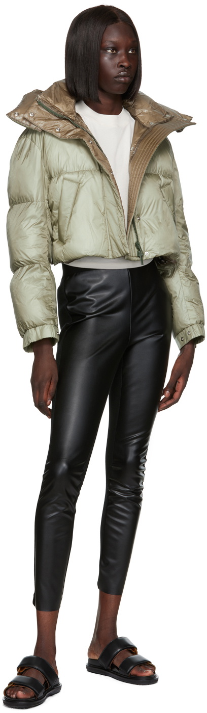 sacai Khaki Quilted Jacket Sacai
