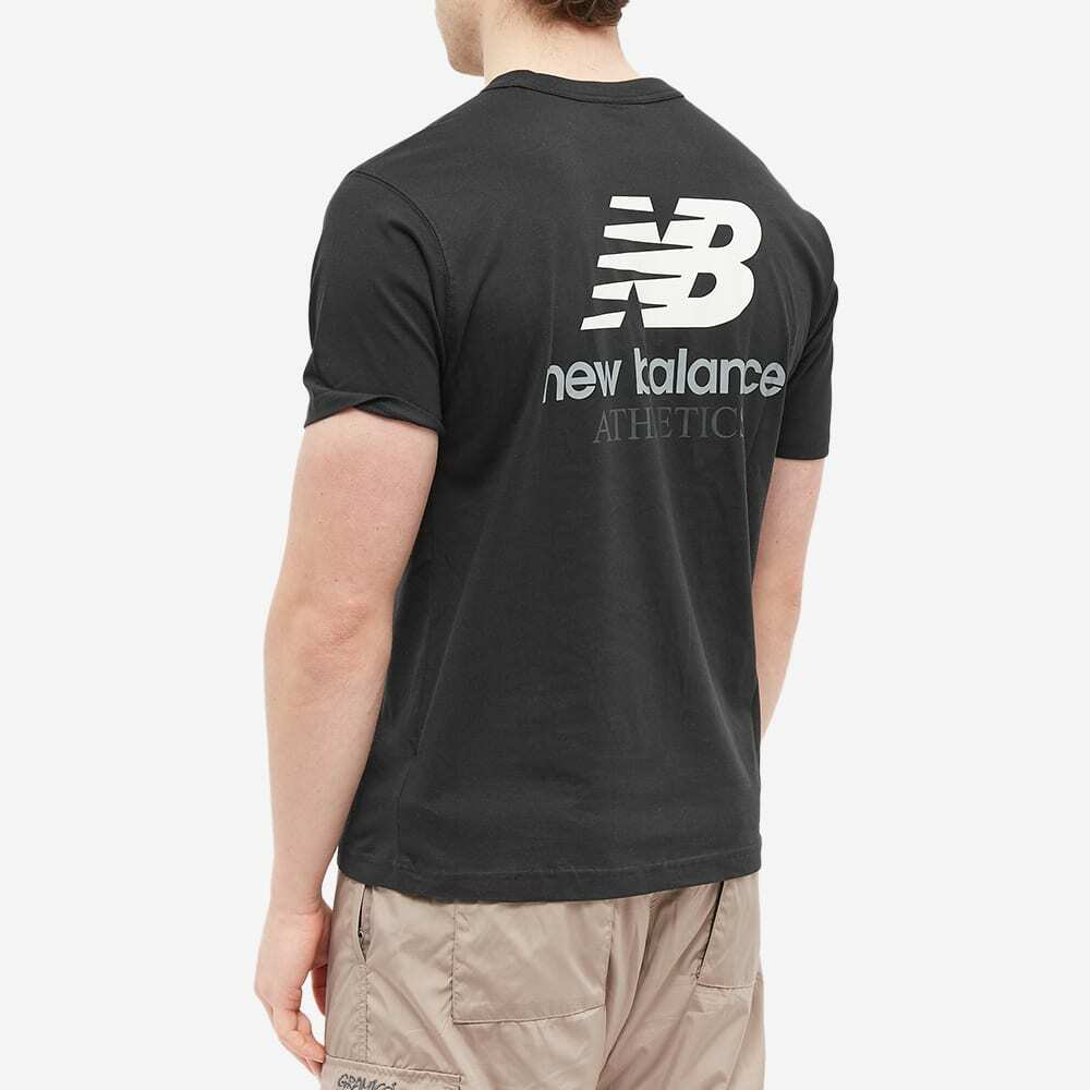 New Balance Men's NB Athletics Graphic T-Shirt in Black New Balance