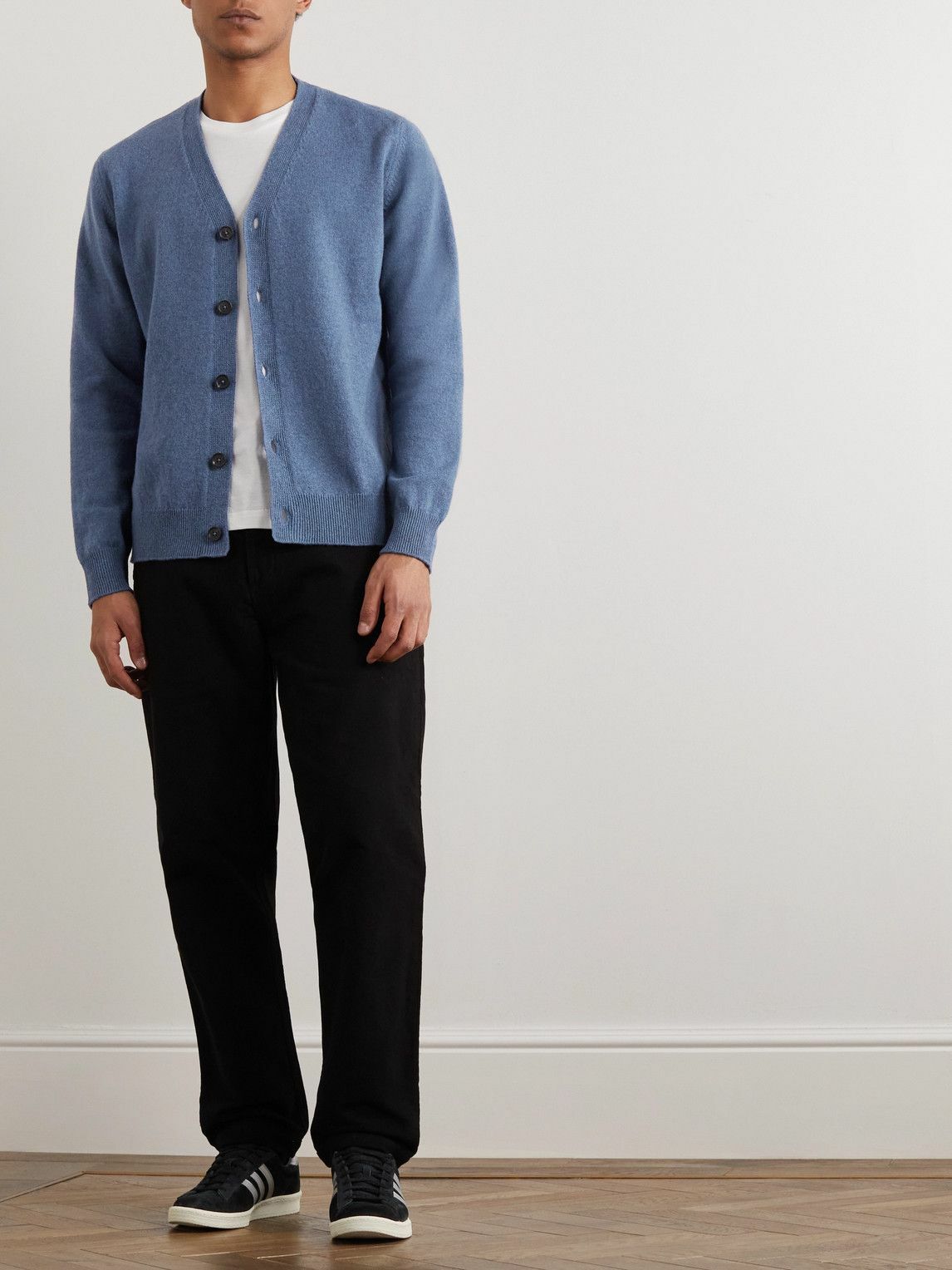 Norse Projects - Adam Wool Cardigan - Blue Norse Projects