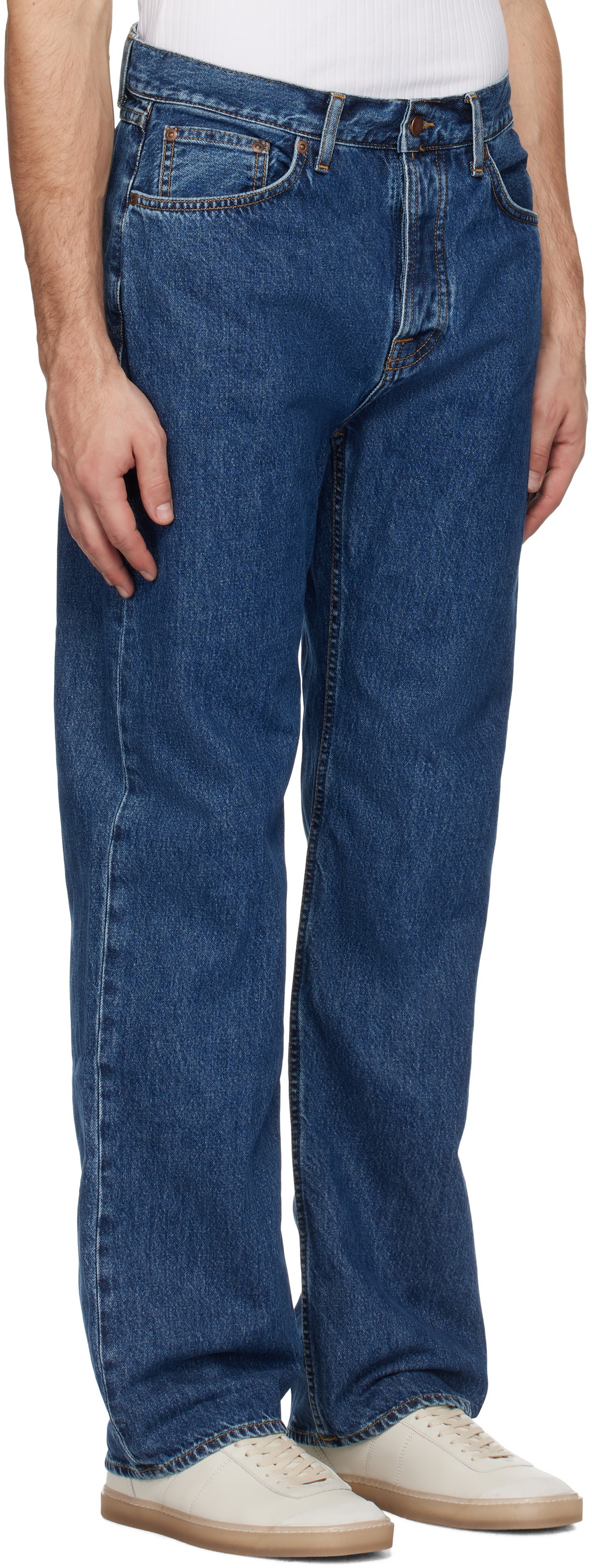 Nudie Jeans Blue Tuff Tony Jeans Nudie Jeans Co